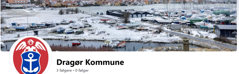 Facebookside for Dragør Kommune er i luften